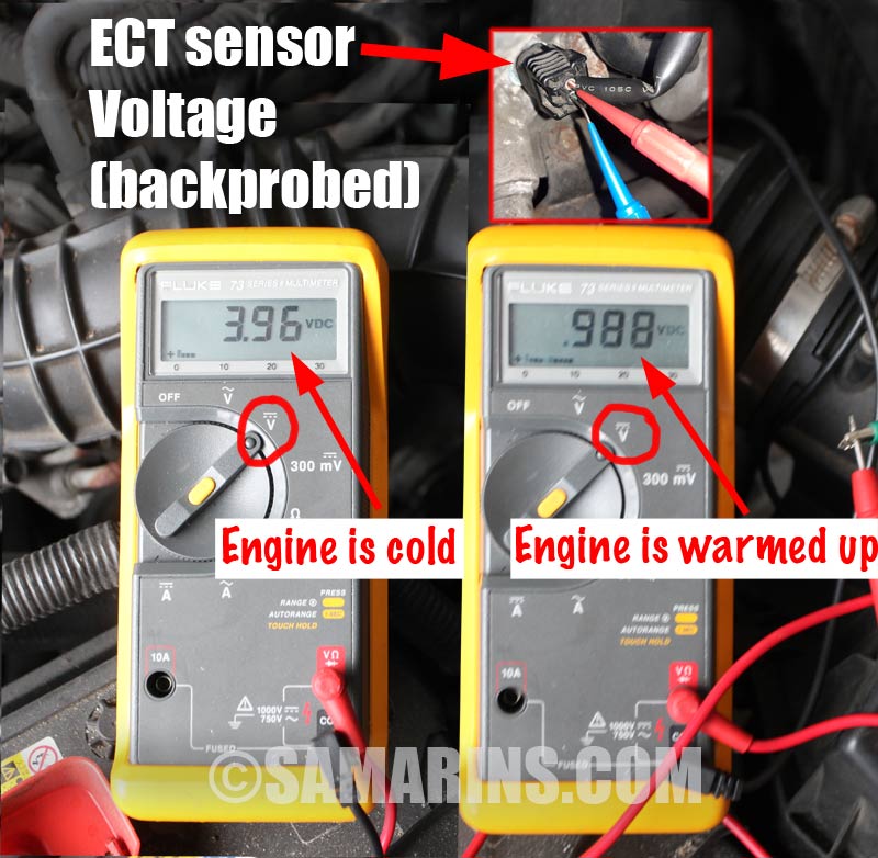 Engine Coolant Temperature Sensor Wiring Diagram
